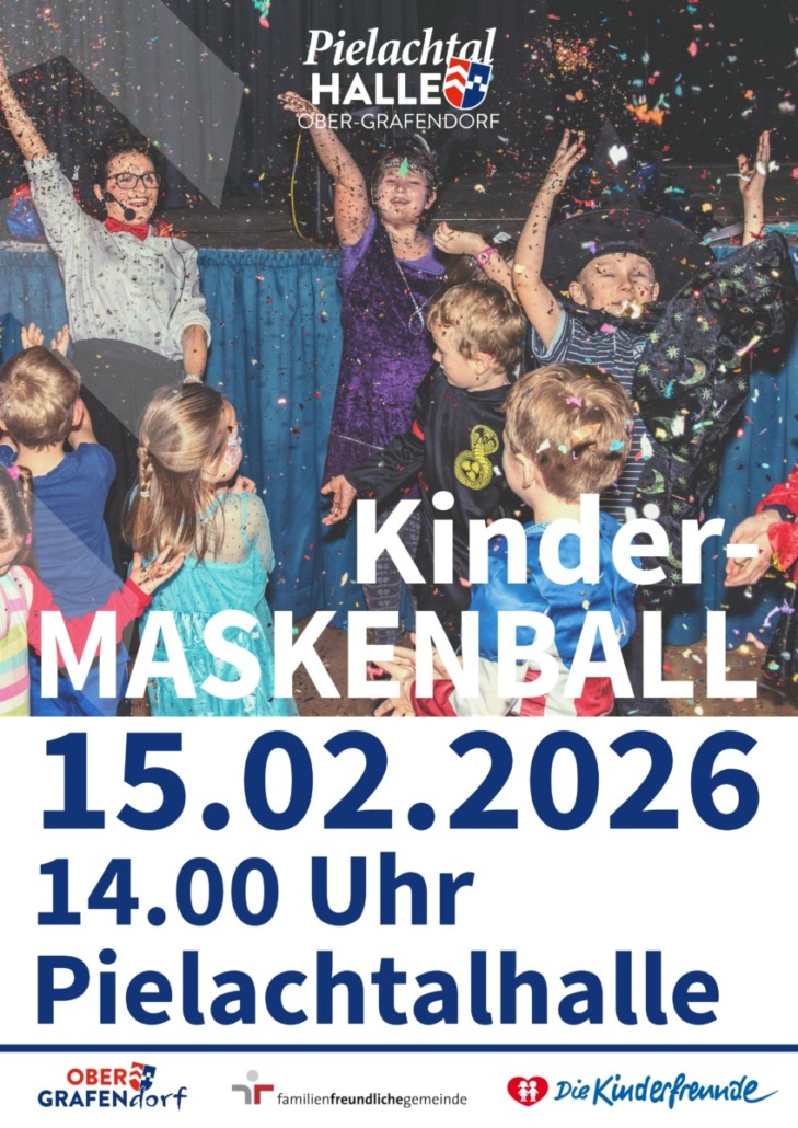 🎭 Kindermaskenball in der Pielachtalhalle 🎭 🎭 Kindermaskenball in der ...